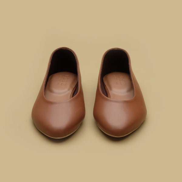 Tilda in Tan – Posh Pocket Shoes